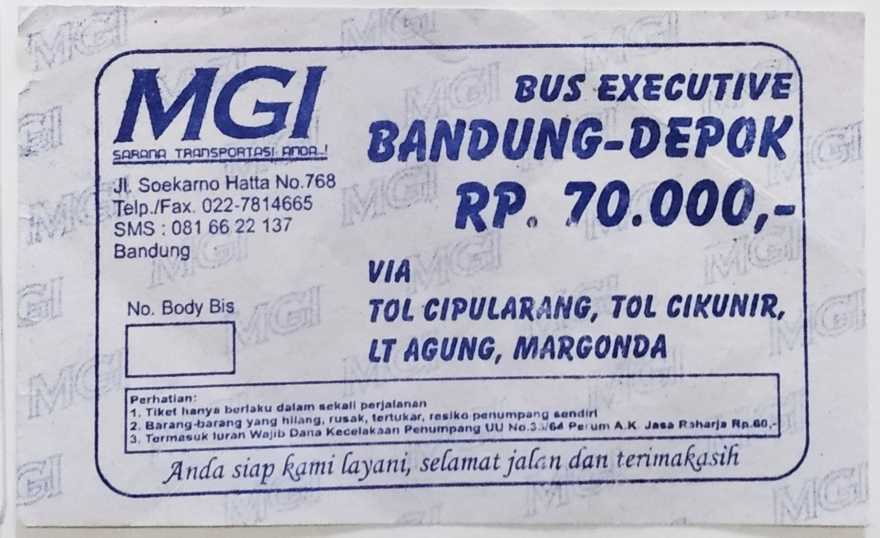 THIS IS BUS HUNTER: BEBERAPA KUMPULAN KARCIS BUS JADUL SAMPE SEKARANG