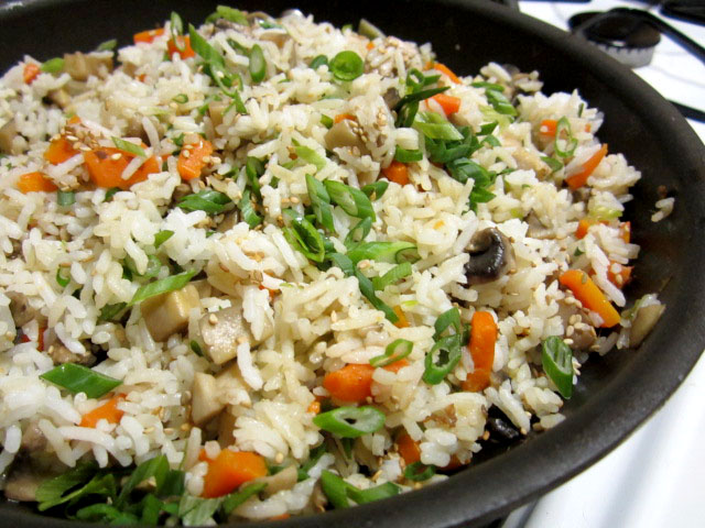 The Chic-Peas: Mushroom Scallion Fried Rice
