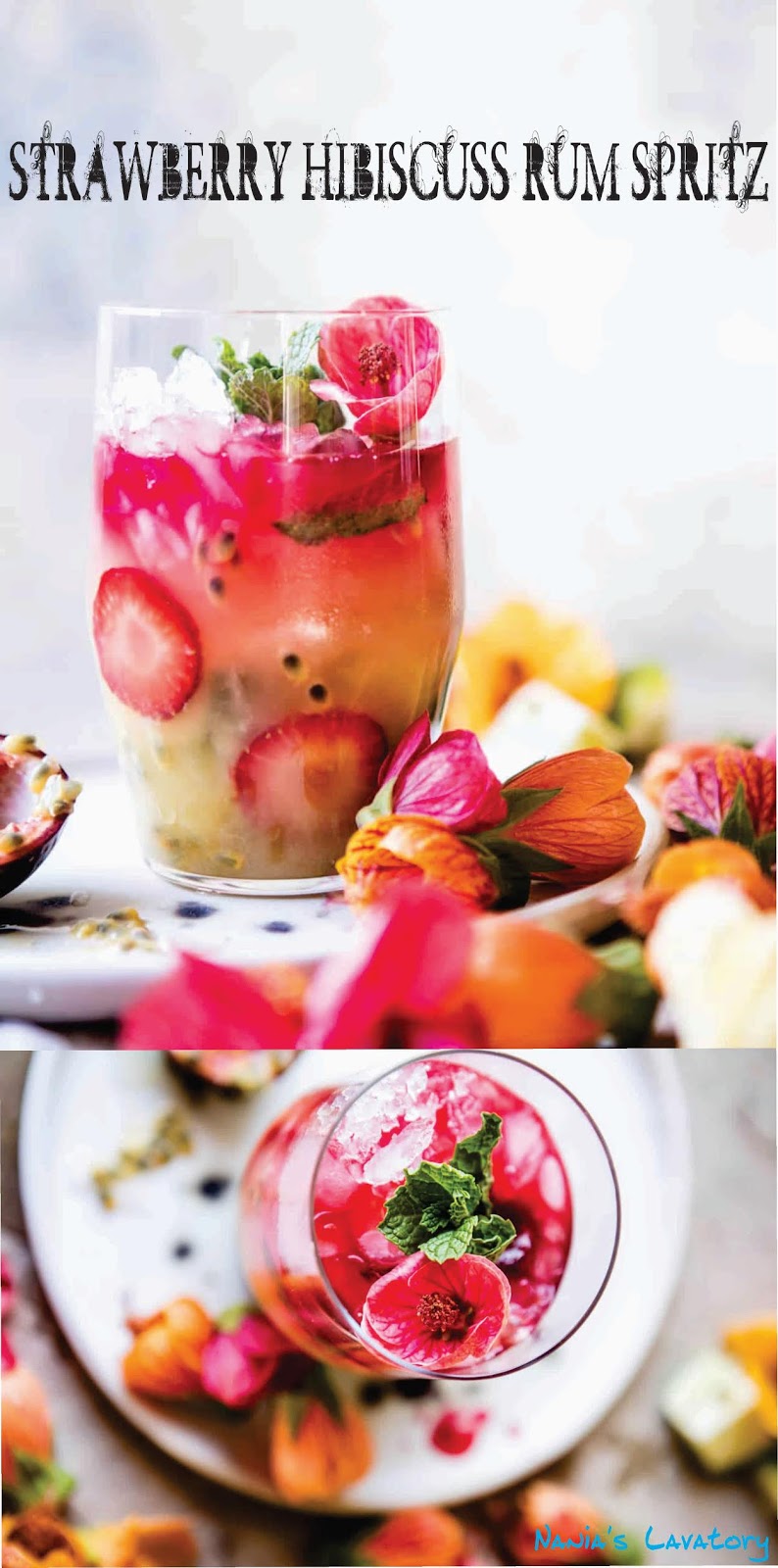 This refreshing cocktail is full of tropical flavors