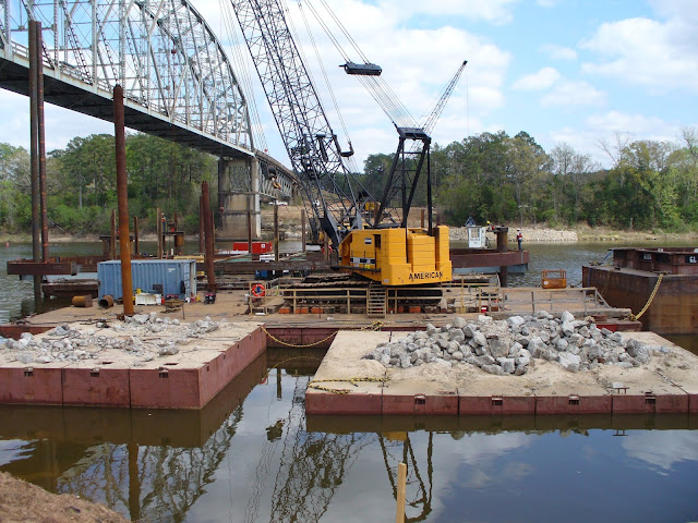 Industrial History: O.K. Allen 1936-2015 Bridge over Red River in ...