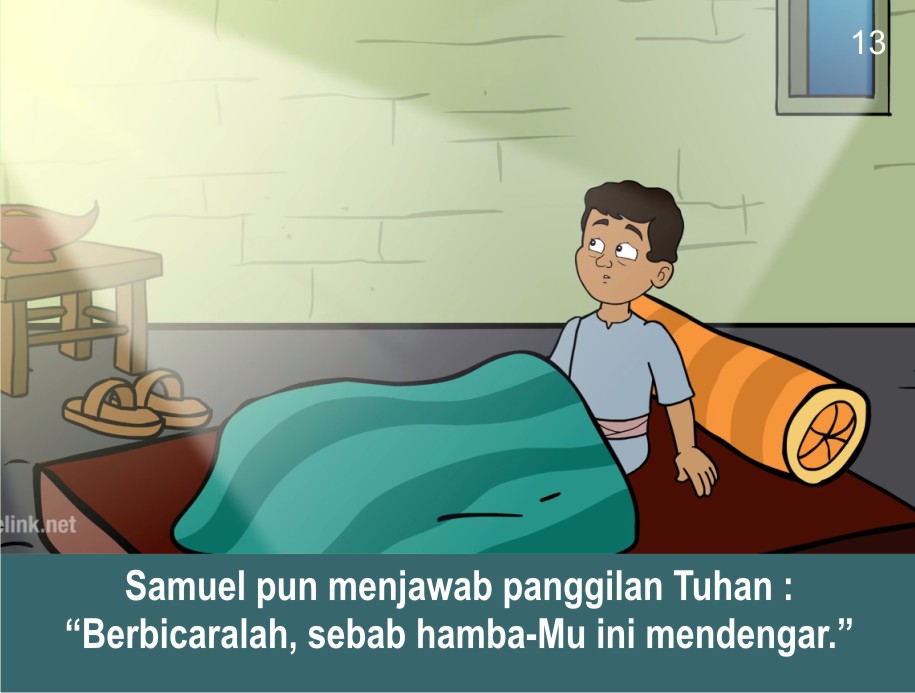 Komik Alkitab Anak: Samuel Mendengar Suara Tuhan
