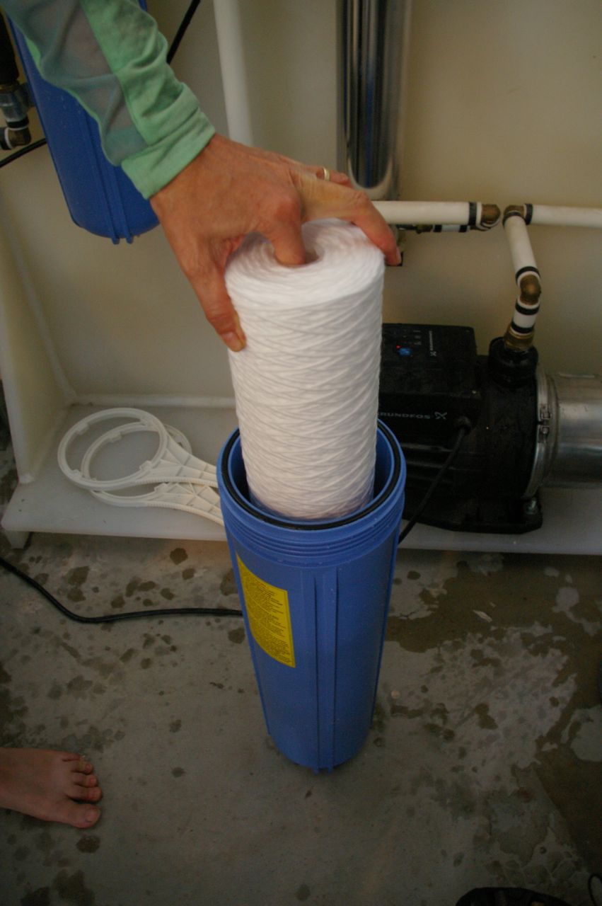 tin box: maintenance, water filter edition