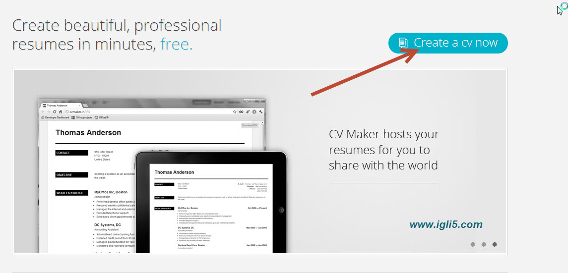 شرح موقع cvmkr لإنشاء السيرة الذاتية باحتراف و بكل سهولة
