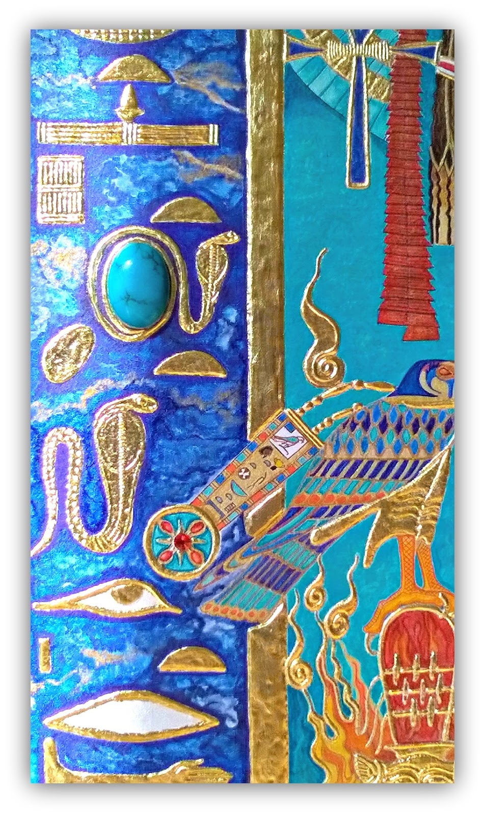 Icons of Kemet: Photo Essay: A Goddess, From Start to Finish