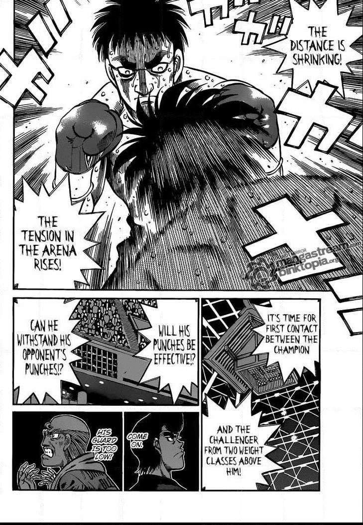 Hajime No Ippo – Chapter 937 – The Ultimate Pattern vs. a Desperate ...