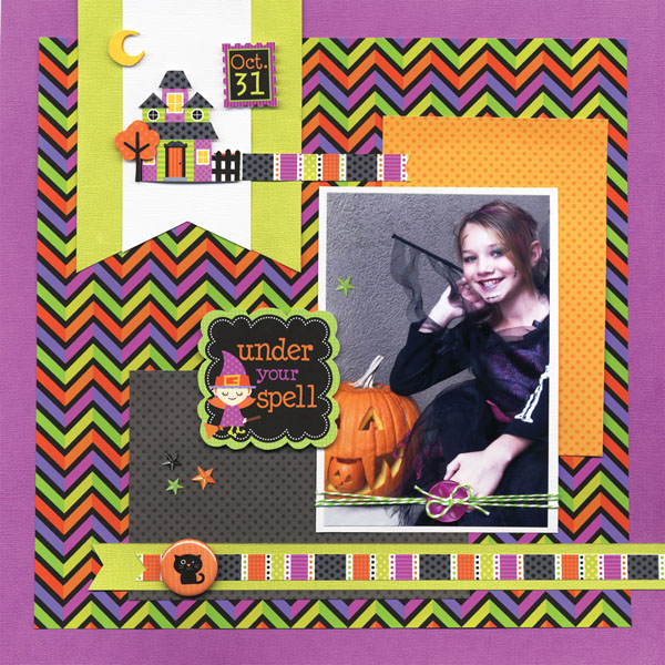 Trendy Tuesday – Colorful Halloween – Paper Crafter's Library