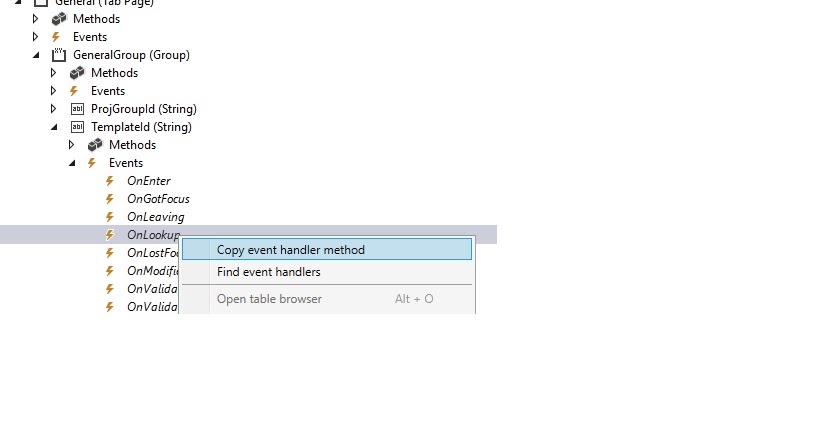 Solutions for AX DEV: Form Lookup Event Handler D365FO