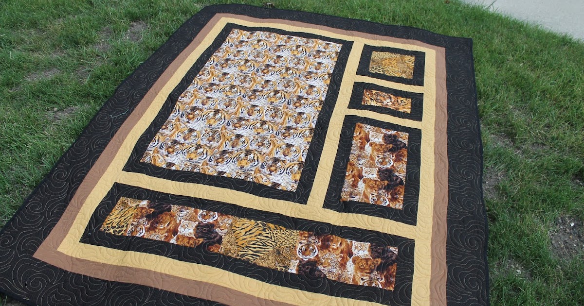 SunShine Sews...: Animal Print Quilt
