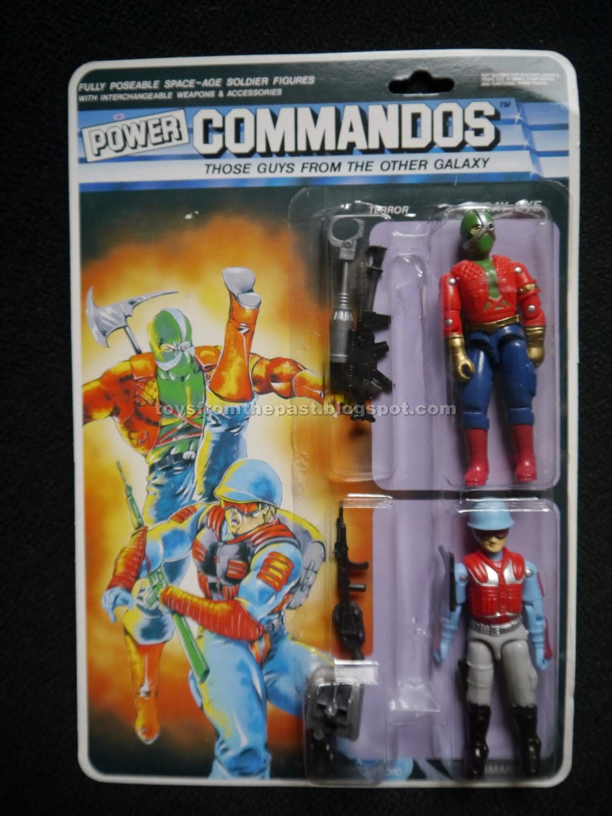 Toys from the Past: #947 POWER COMMANDOS - FIGURES FROM WAVE 1 (1992)