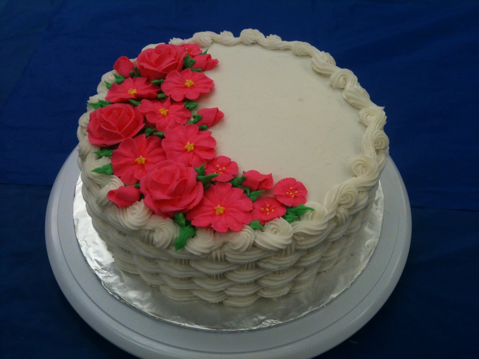 Cake Decorating by Sonia: November 2011 - Course 2 - Flowers & Cake ...