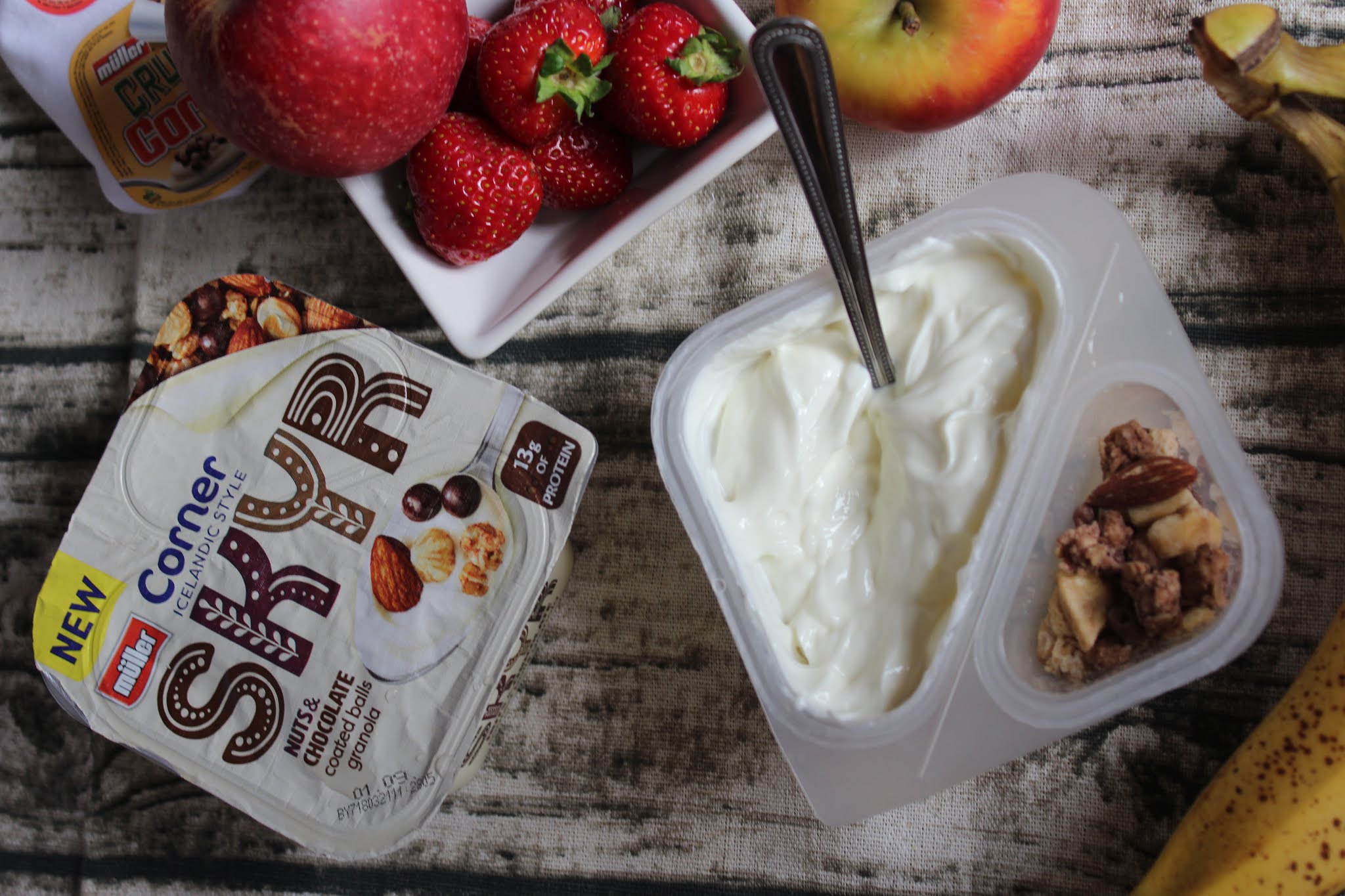 *A Delicious Protein Boost | Müller Corner Icelandic Style SKYR Yoghurts
