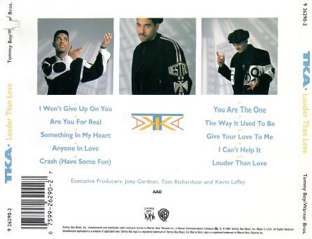 .: TKA ‎– Louder Than Love