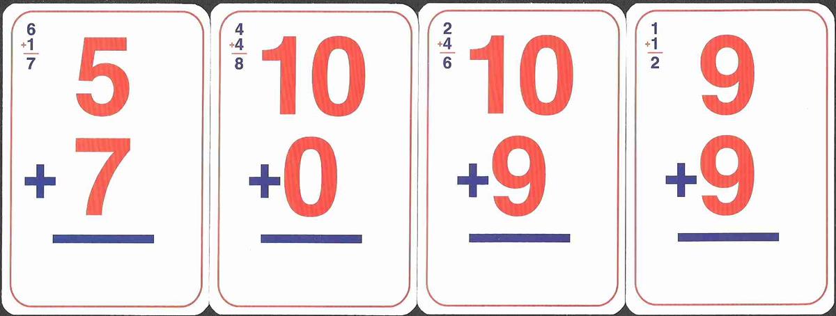 Barajas y Naipes: Sumas