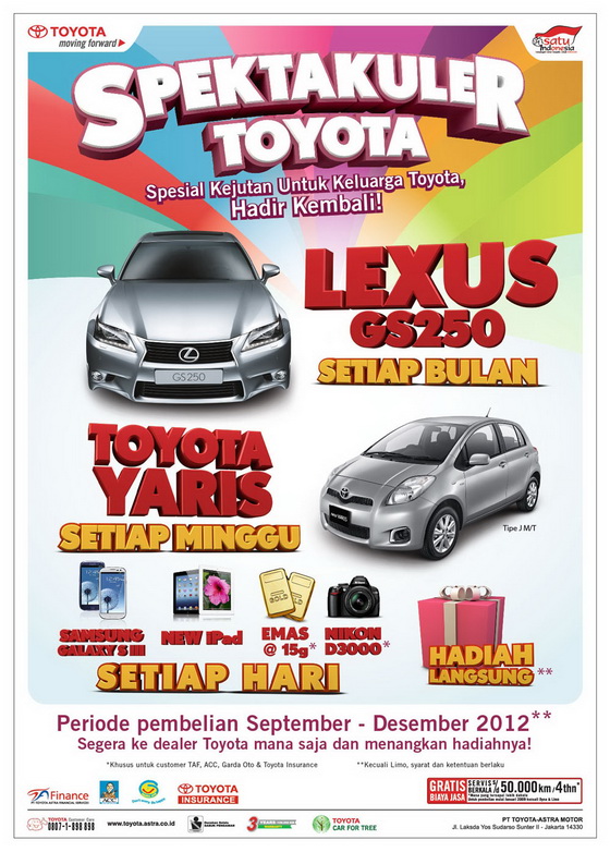 Info Toyota Bogor: Promo Mobil Toyota bulan September 2012