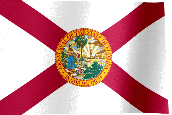 Flag of Florida (GIF) - All Waving Flags