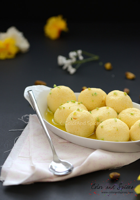 Color and Spices: first anniversary...and some rajbhog