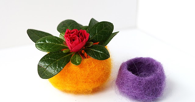 Felt Flower Pots | Munchkins and Mayhem