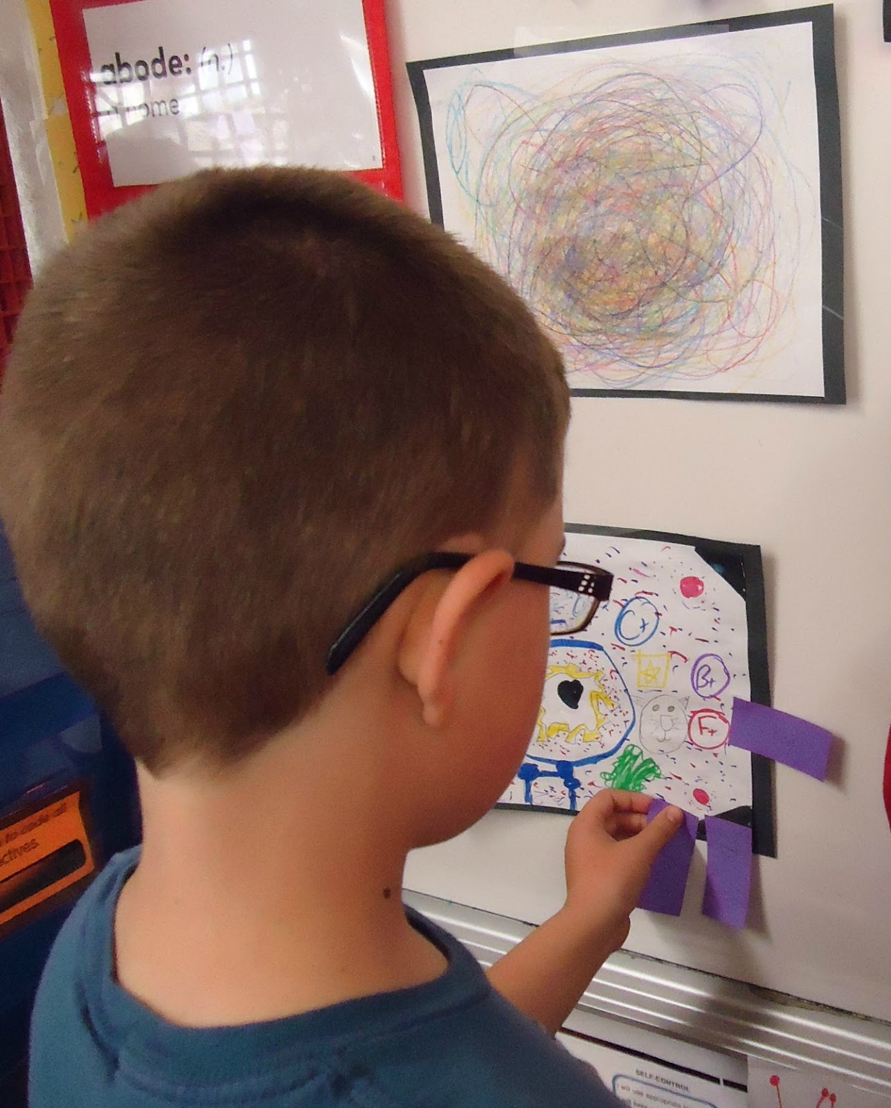 Stellar Students: Adjective Art and More...