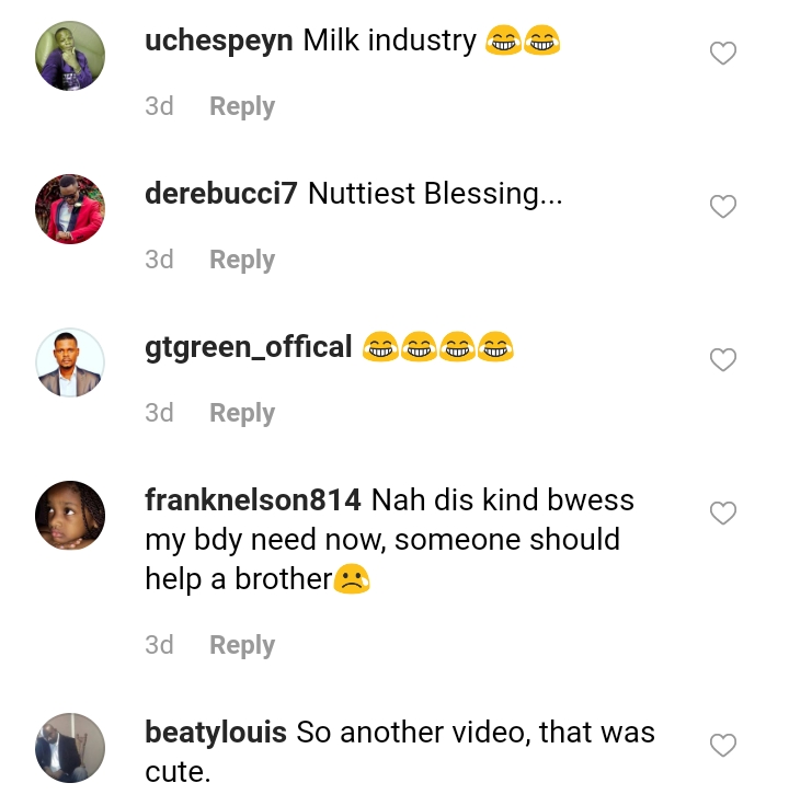 Blessing Godwin Bg, Nigerian Instagram comedienne, shared a new video with her friend as she ...