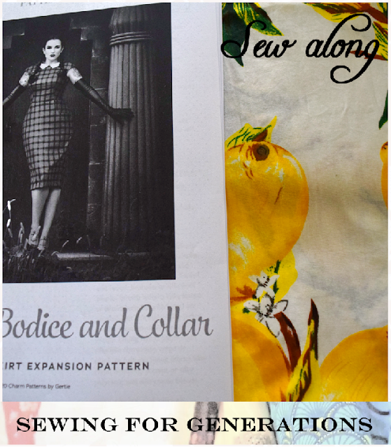 Sew along: Gertie's charm patterns; Stanwyck bodice