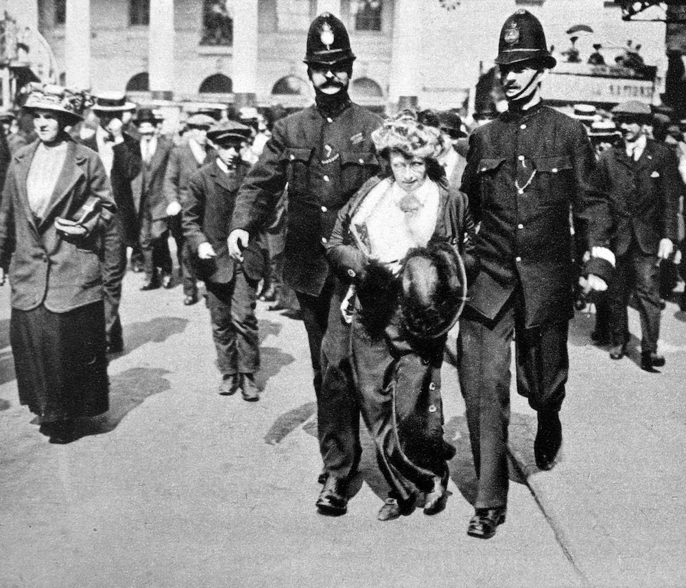 Suffragettes vs. Police: Historical Photos of Women's Suffrage ...