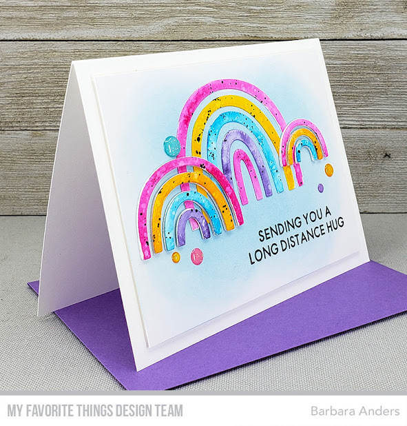 Paper Pursuits: Sending You a Long Distance Hug - Color Throwdown Challenge #635