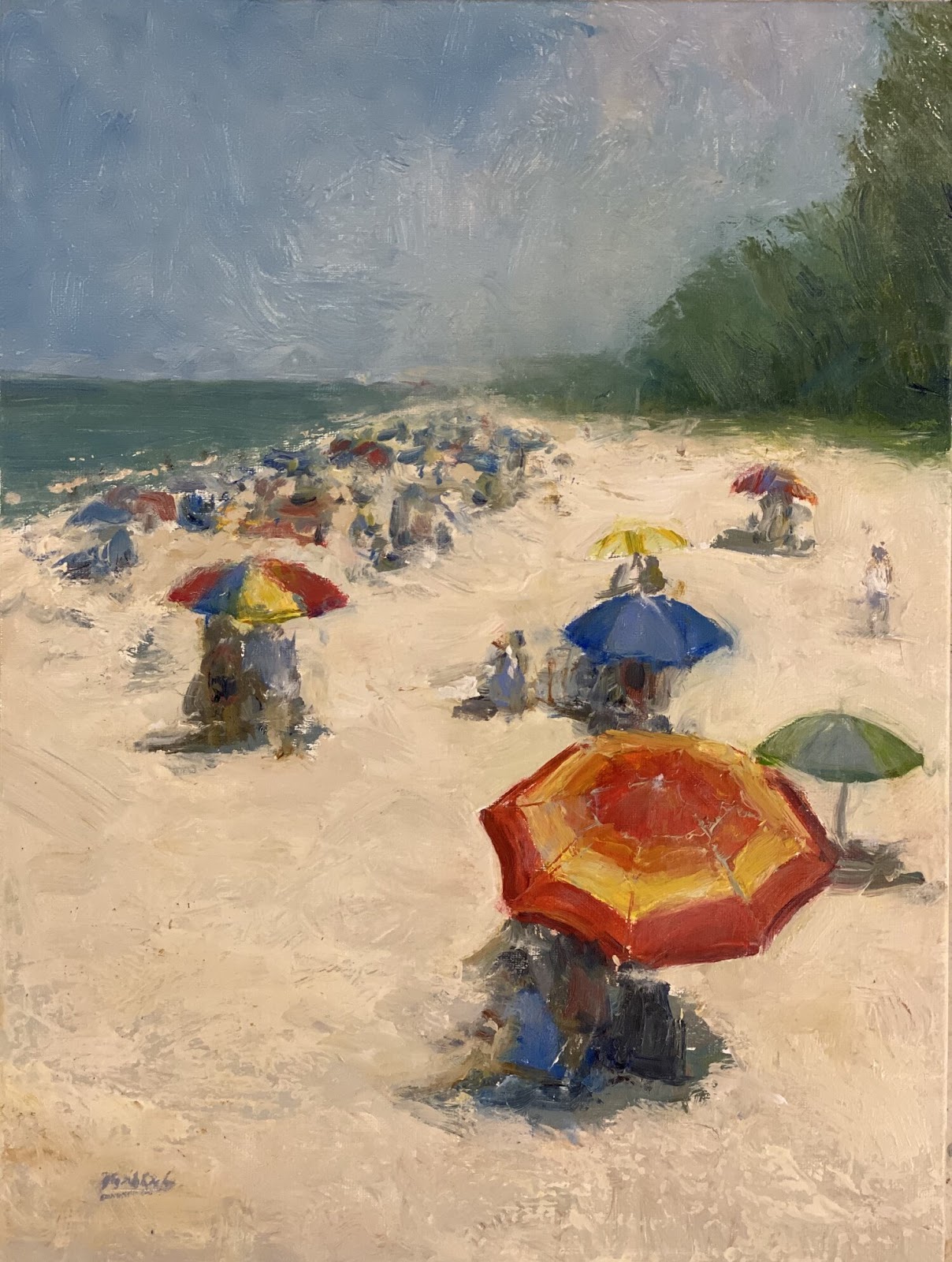 Mark Daly, 1956 | Impressionist painter | Masterpiece | Tutt'Art@
