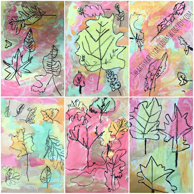 The Artsy Fartsy Art Room: Observational Leaf Drawings and Play in the ...