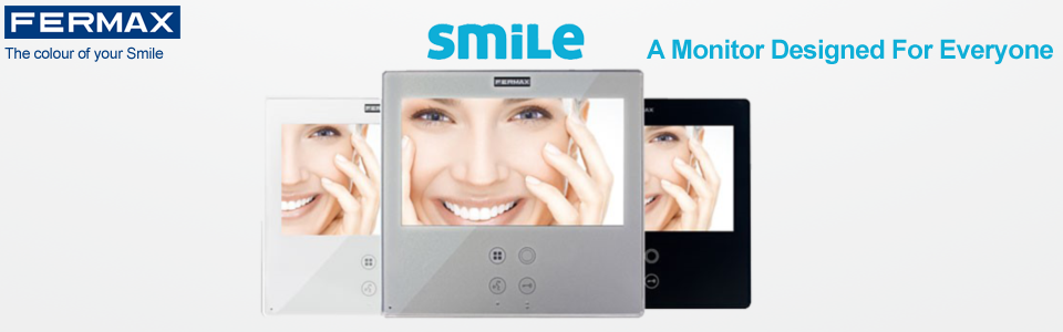 The Smile Door Entry Intercom Monitor by Fermax | Door Entry Blog