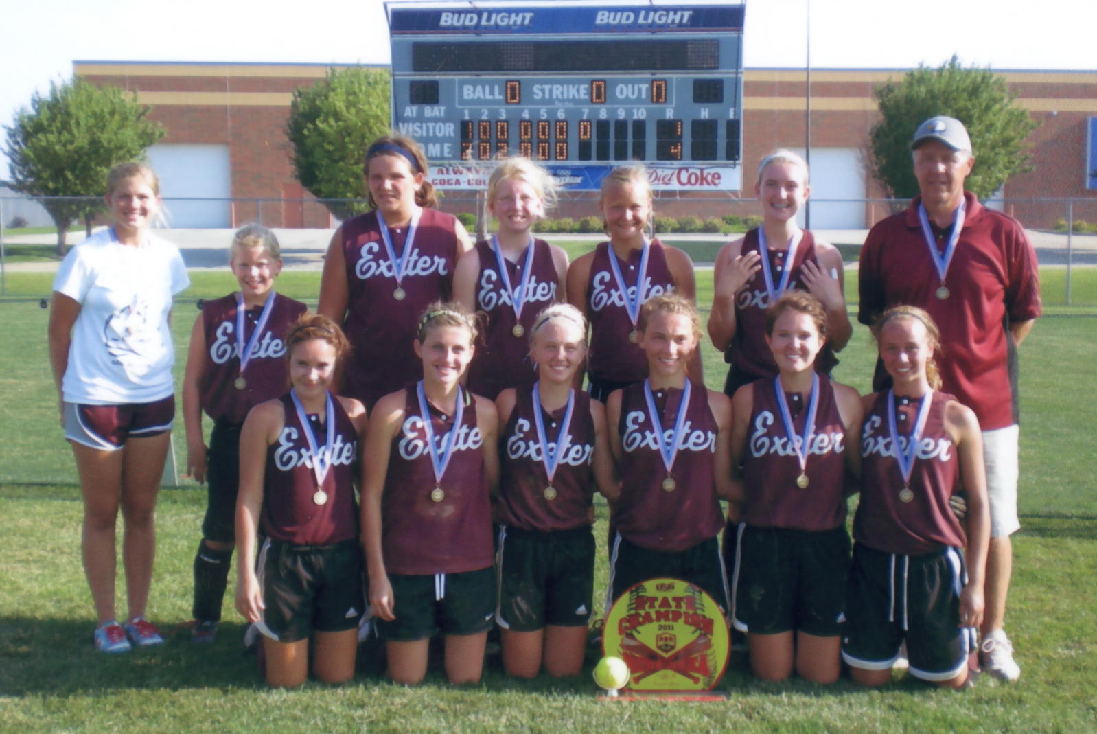 Village of Exeter: Exeter 14U Girls State Softball Champs!!!