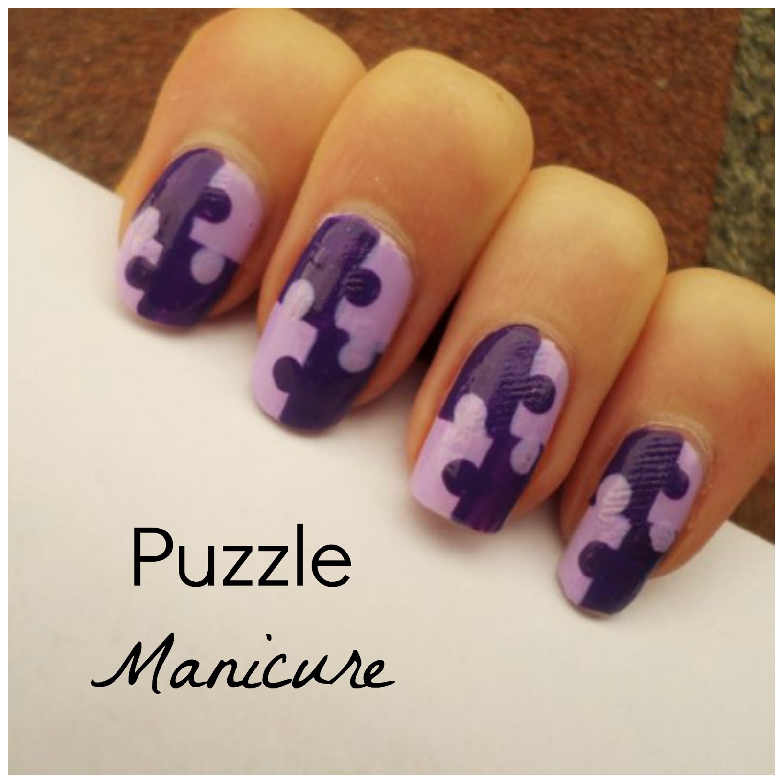 Creativenails4fun: ~Nail art~ Puzzle manicure!