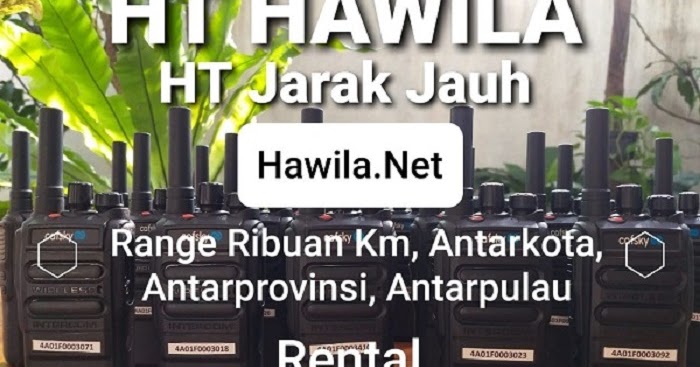 12 Merek Handy Talky (HT) Terbaik Untuk Komunikasi Berbagai Event ...