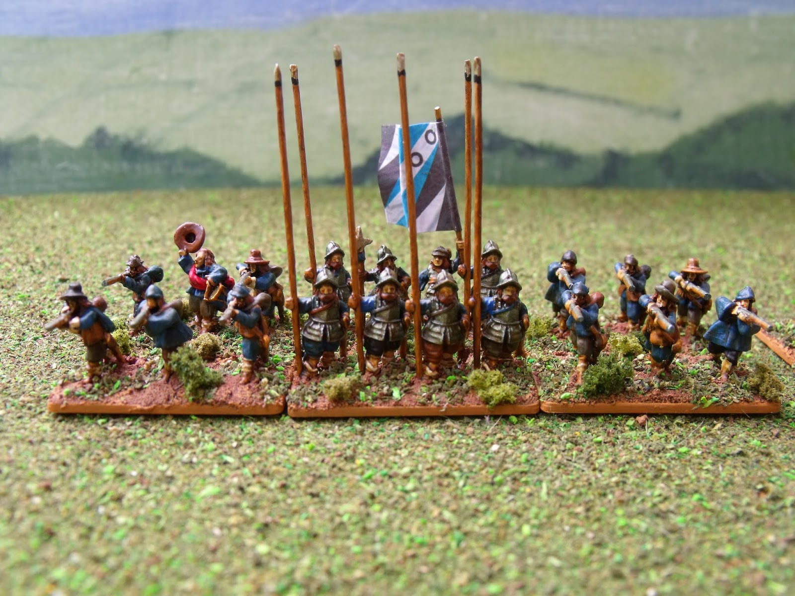 Dante's Wargaming: 15mm English Civil War Regiments