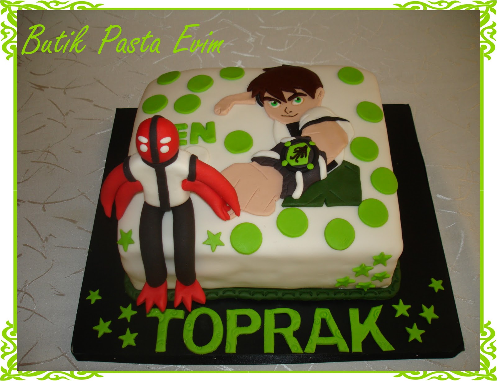 BUTİK PASTA EVİM----DENİZLİ: Ben 10 Pastası-TOPRAK...