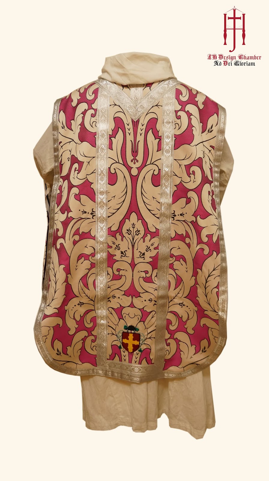 Classic Roman Chasuble - Rose
