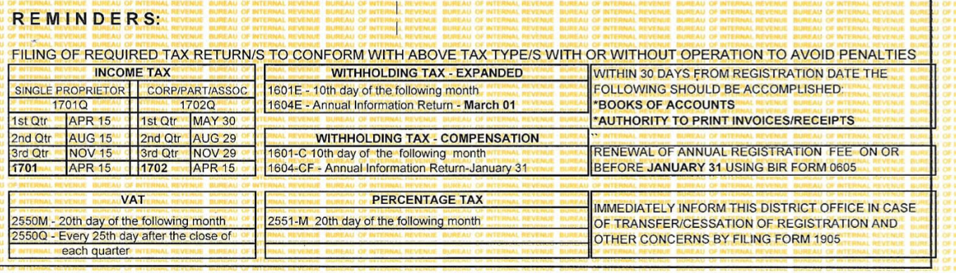 WBBBB Accounting Management Services BIR COR Reminders wbbbb-accounting-management-services-bir-cor-reminders