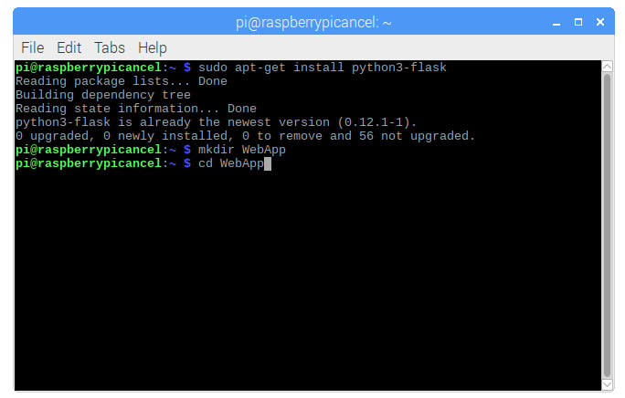 หุ่นยนต์ Raspberry Pi: การใช้งาน Flask ในการพัฒนา Web Application