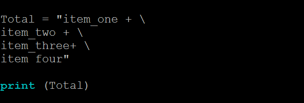 ลองทำดู Py04เขียนโปรแกรม Python ที่ต่อเนื่องหลายบรรทัด แบบที่ 1 Multi Line Statements
