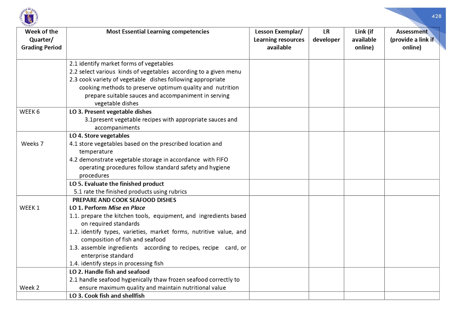 DepEd Memos, Orders & Results: Most Essential Learning Competencies in ...