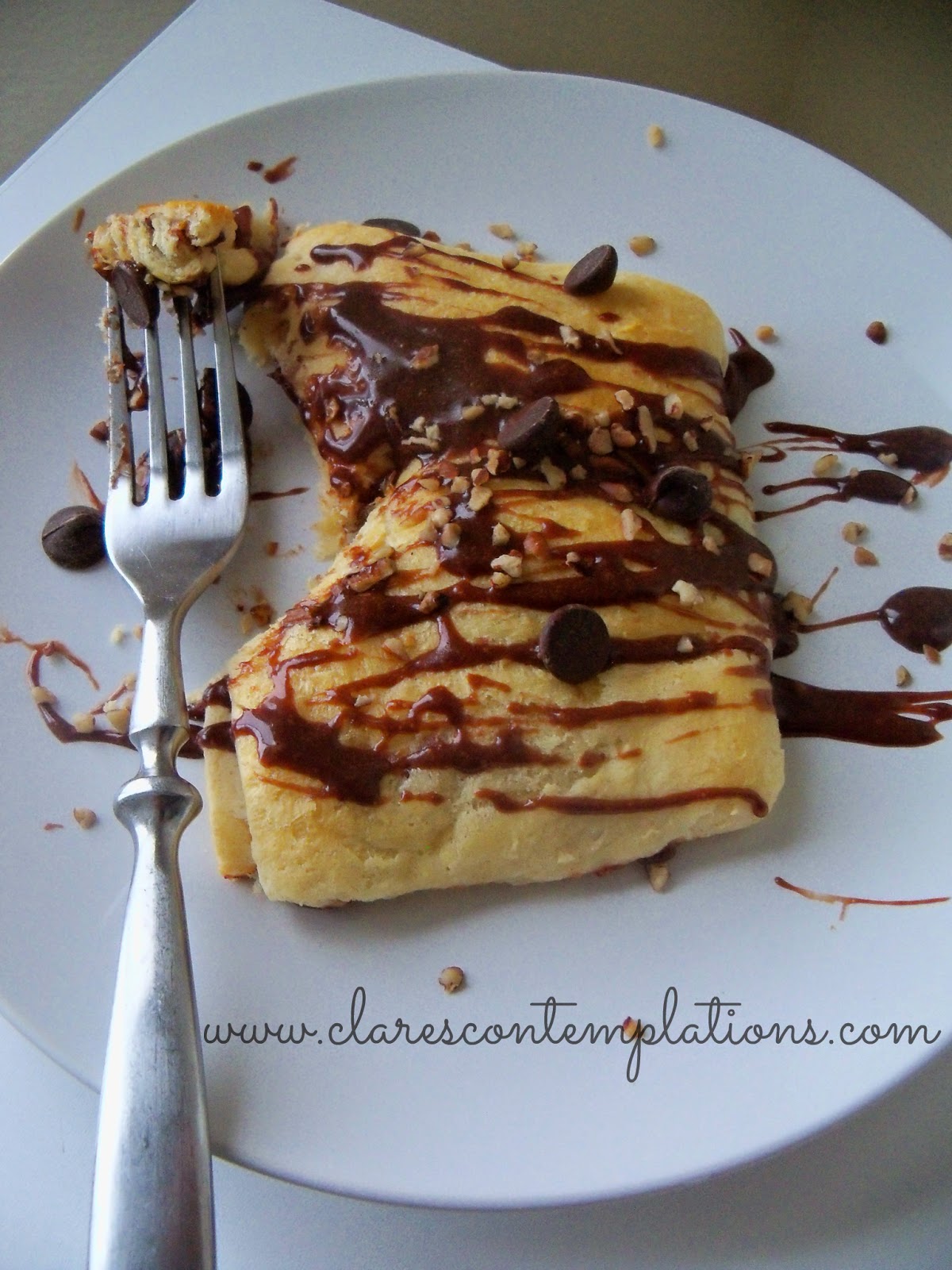 Clare's Contemplations: Double Chocolate Turnovers