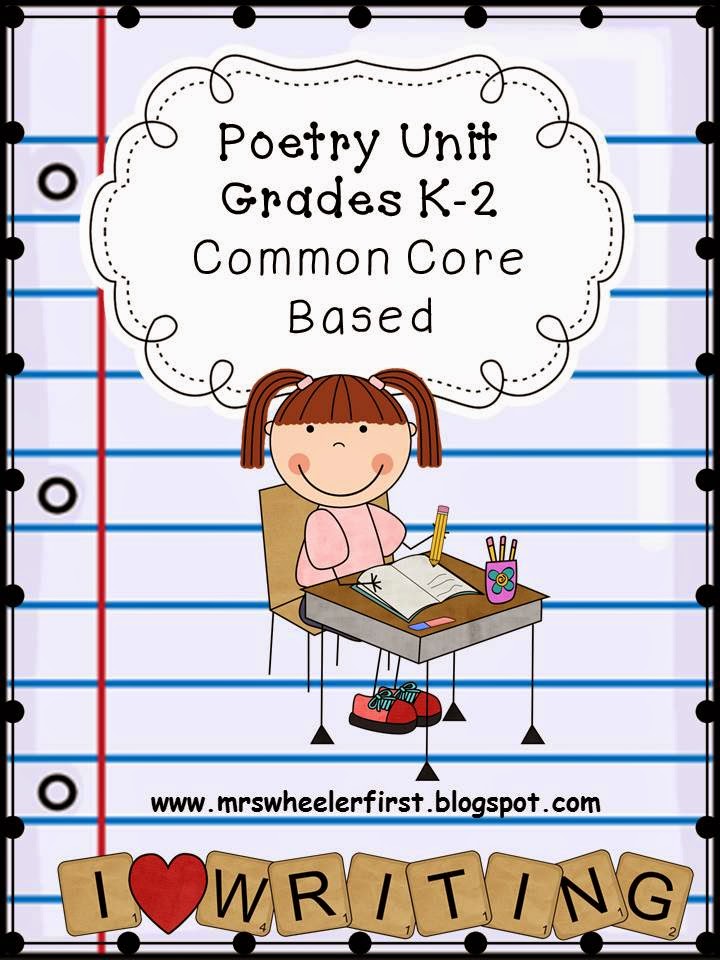 Mrs. Wheeler's First Grade Tidbits: Poetry Bonanza!