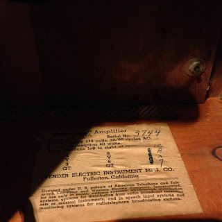 Jefs Tube Amp Blog: 1954 Fender Princeton 5C2 amp. Lovely warm jazzy sound.