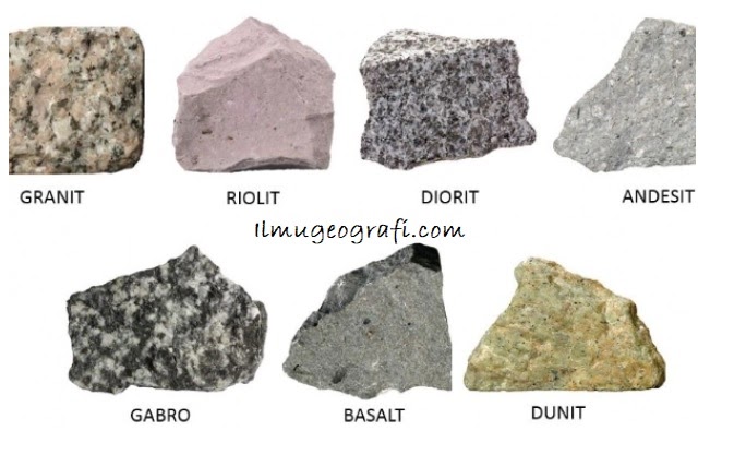 Jenis-Jenis Batuan - Katalog Geografi