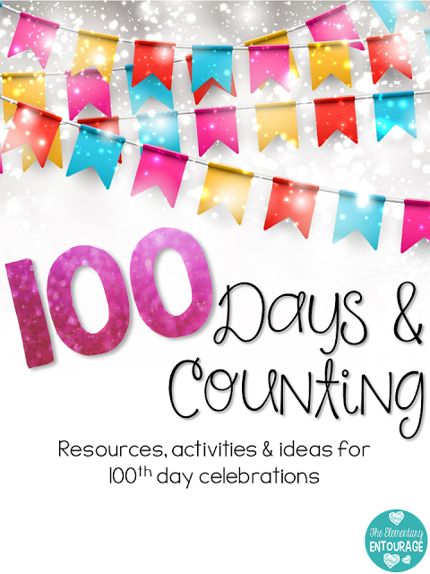 The Elementary Entourage: 100 Days Number Line {with The Learning Chambers}