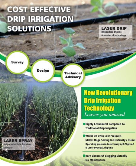 New Revolutionary Drip Irrigation Technology