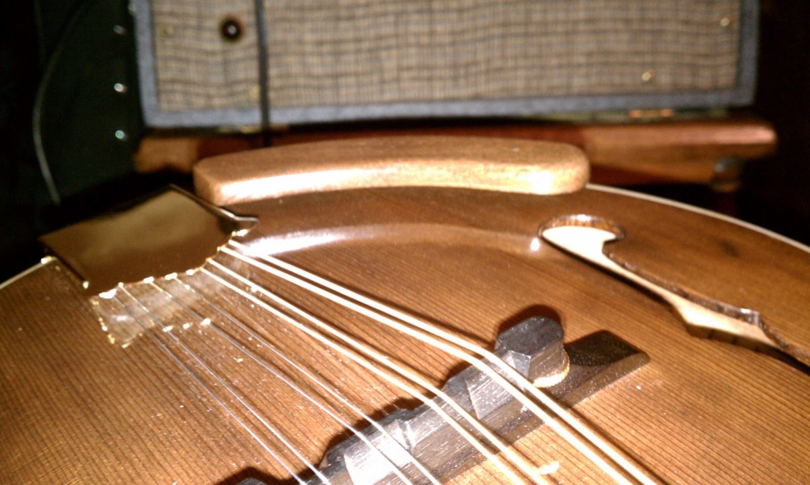 Jon's Projects: Mandolin Arm Rest