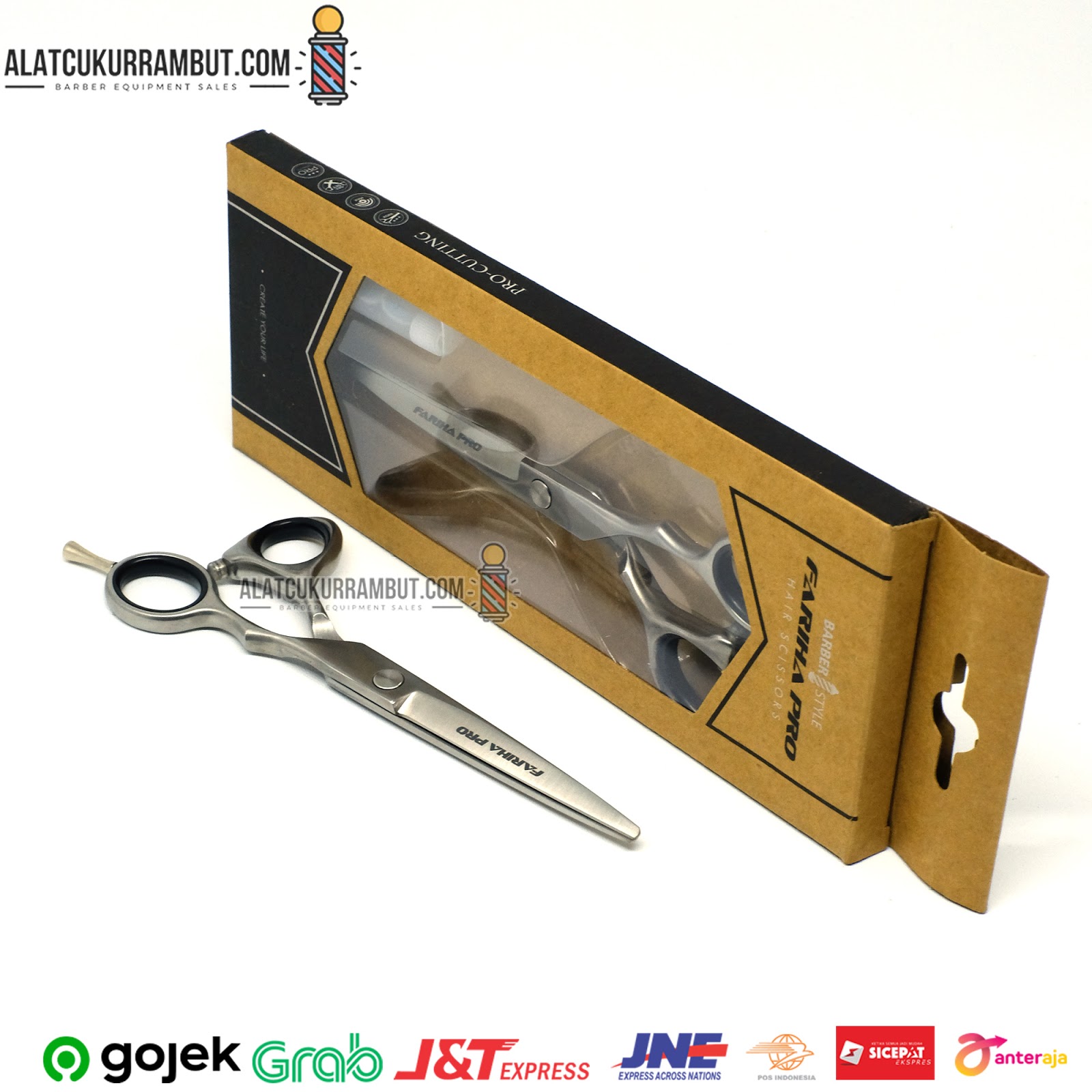 Jual Gunting Rambut Set Gunting Potong Rambut Dan Gunting Sasak Rambut ...