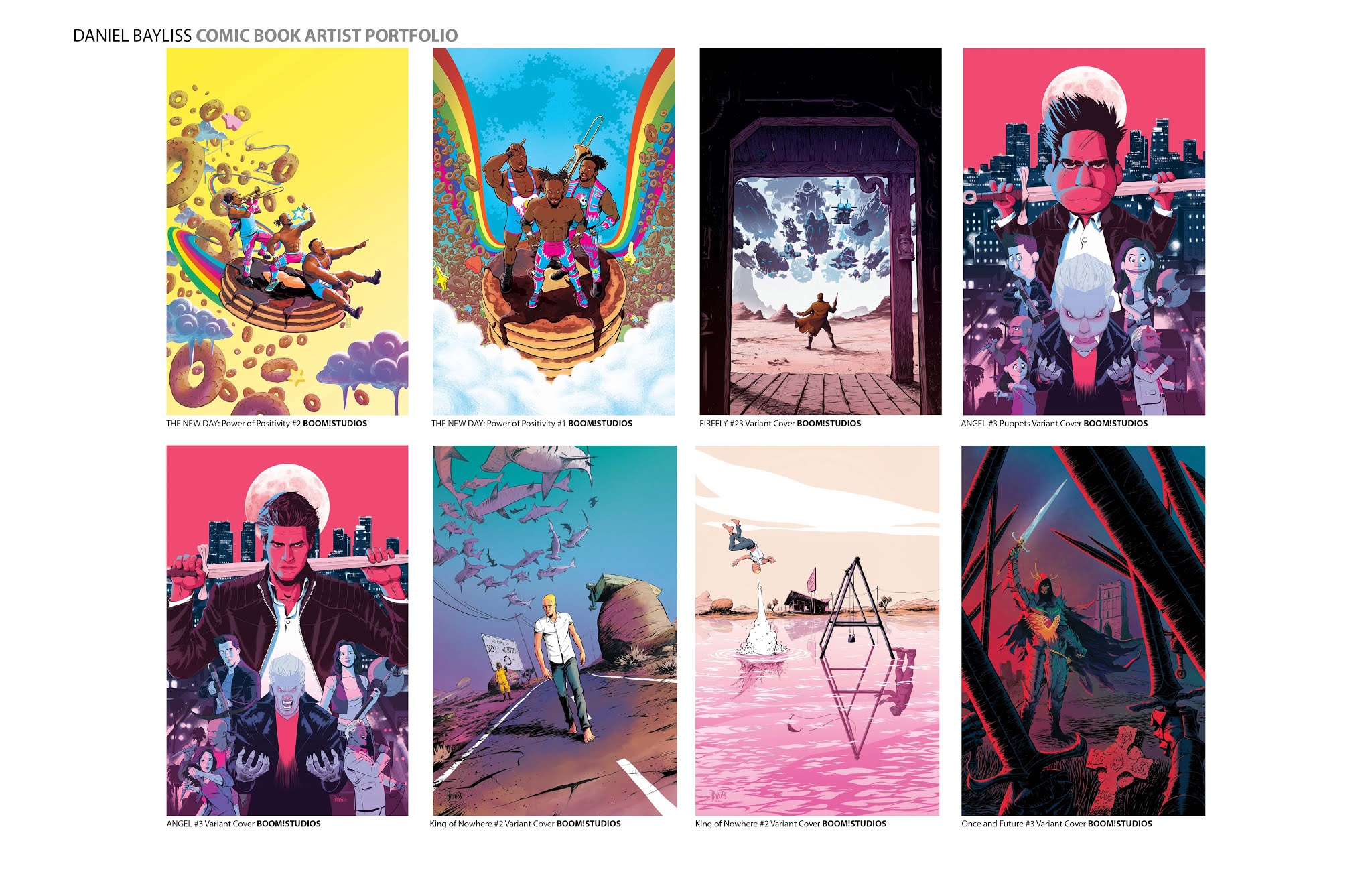 DANIEL BAYLISS Comicbook Artist