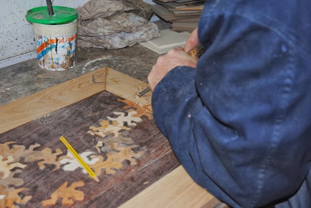 Appunti sull'intarsio ligneo: intarsio a buio