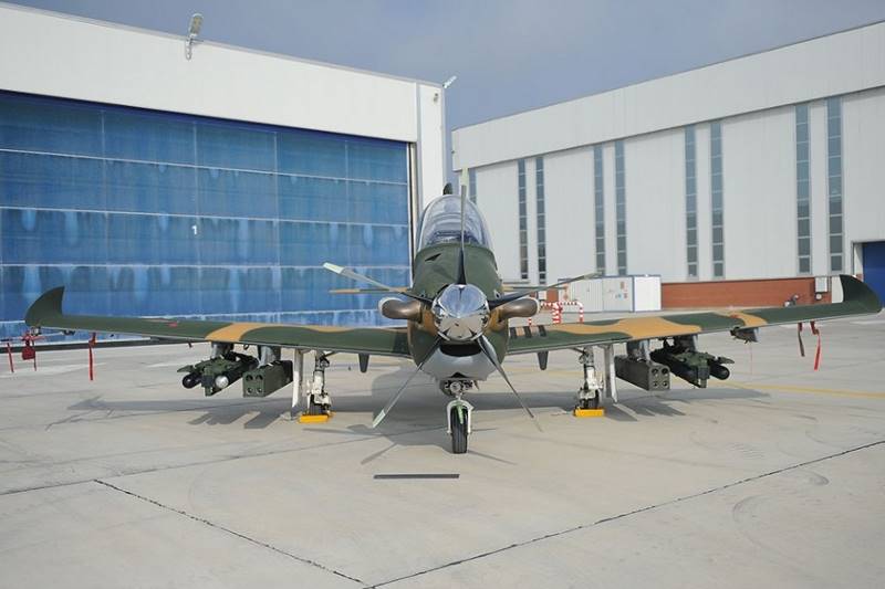 Turkey is set to export its indigenous Hurkus-C trainer/light attack ...